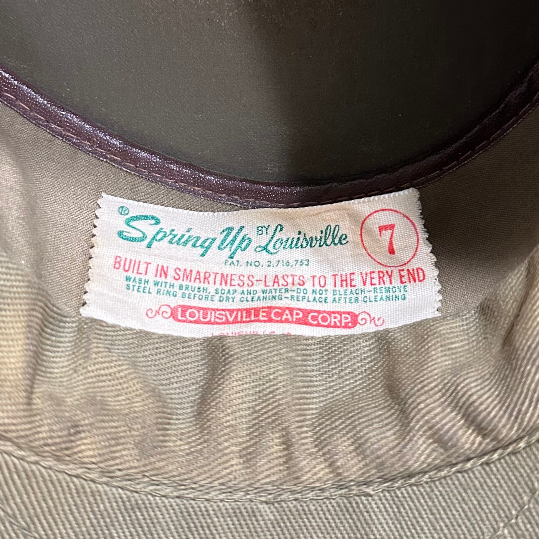 Korean War Era Ridgeway Cap by Spring up Size 7 - Etsy