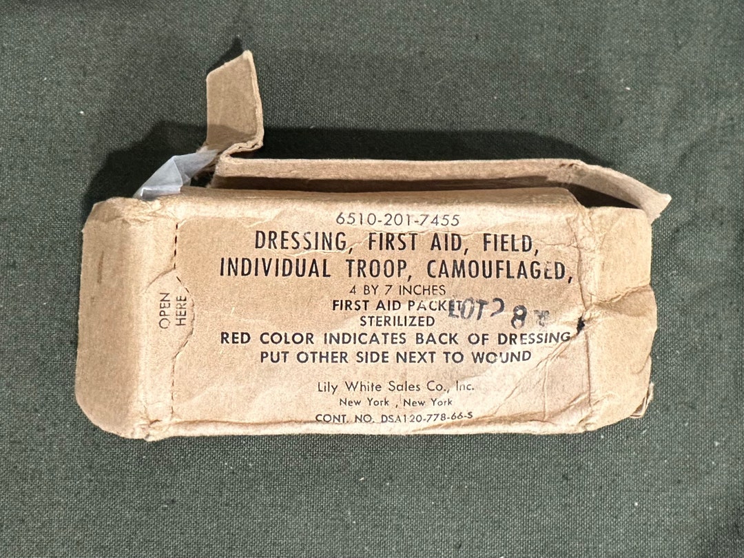 Vietnam War Field Dressing Bandage 1st Aid 2 - Etsy