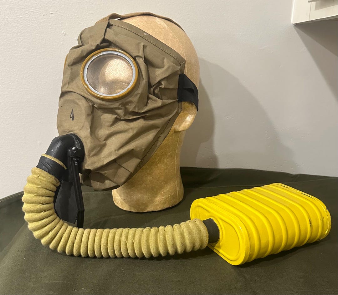 Reproduction WWI US Army Gas Mask Corrected English Model (CEM ...