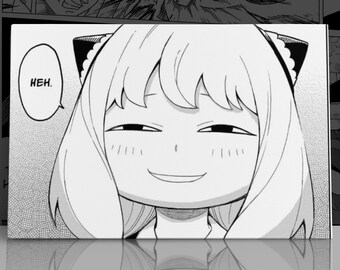 Anya Manga Panels - Etsy Australia