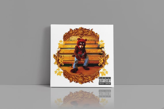 The College Dropout: Album Cover Canvas Art - Etsy