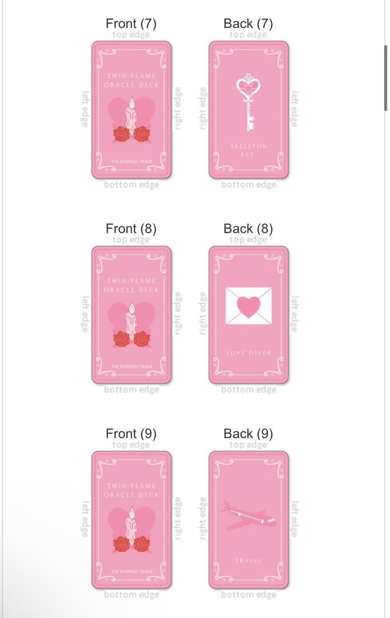 Twin Flame Oracle Deck | Love Messages | Tarot Reader Gift | Unique ...