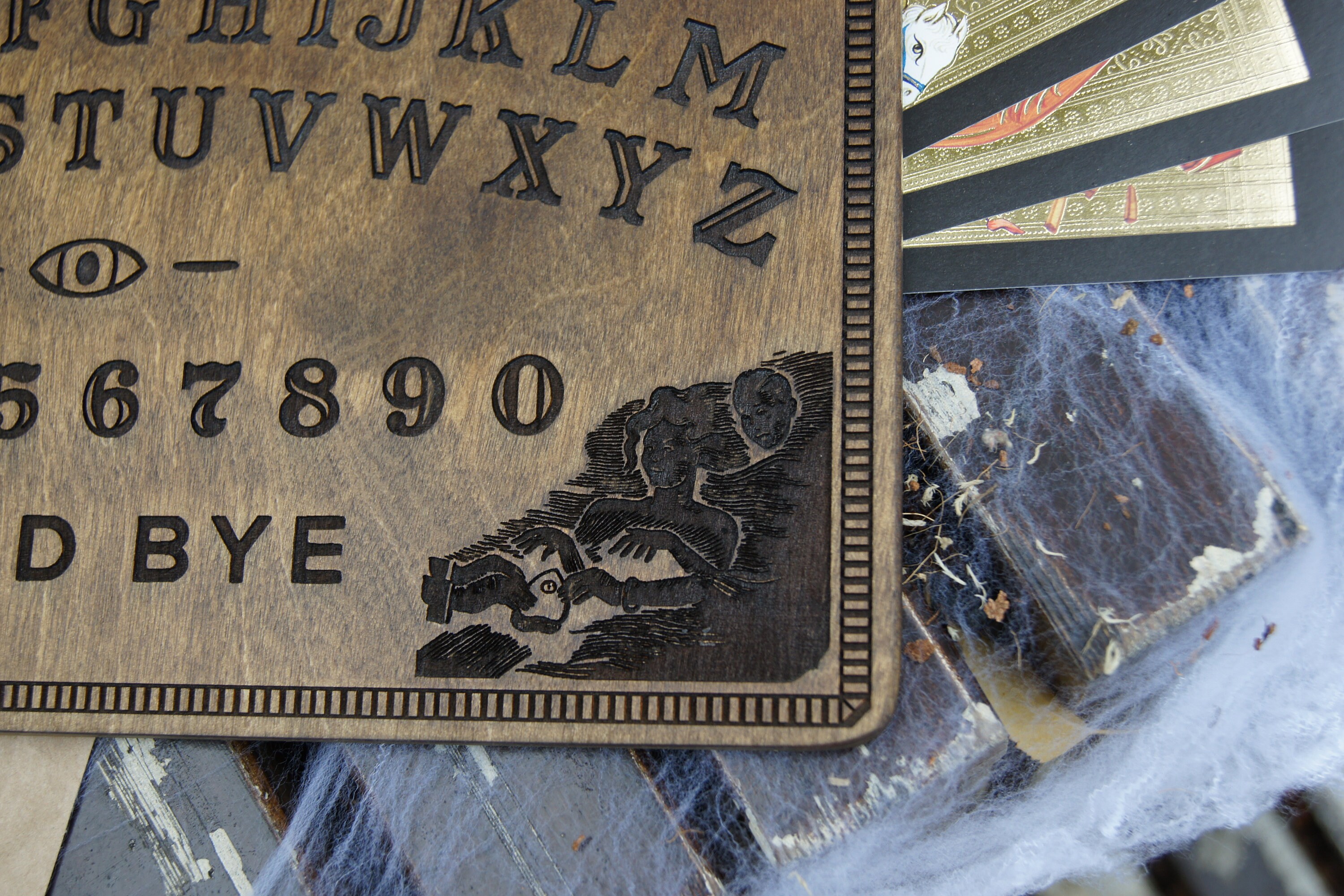 Ouija Board Vintage Pendulum Set Oracle Deck Ouija Board - Etsy