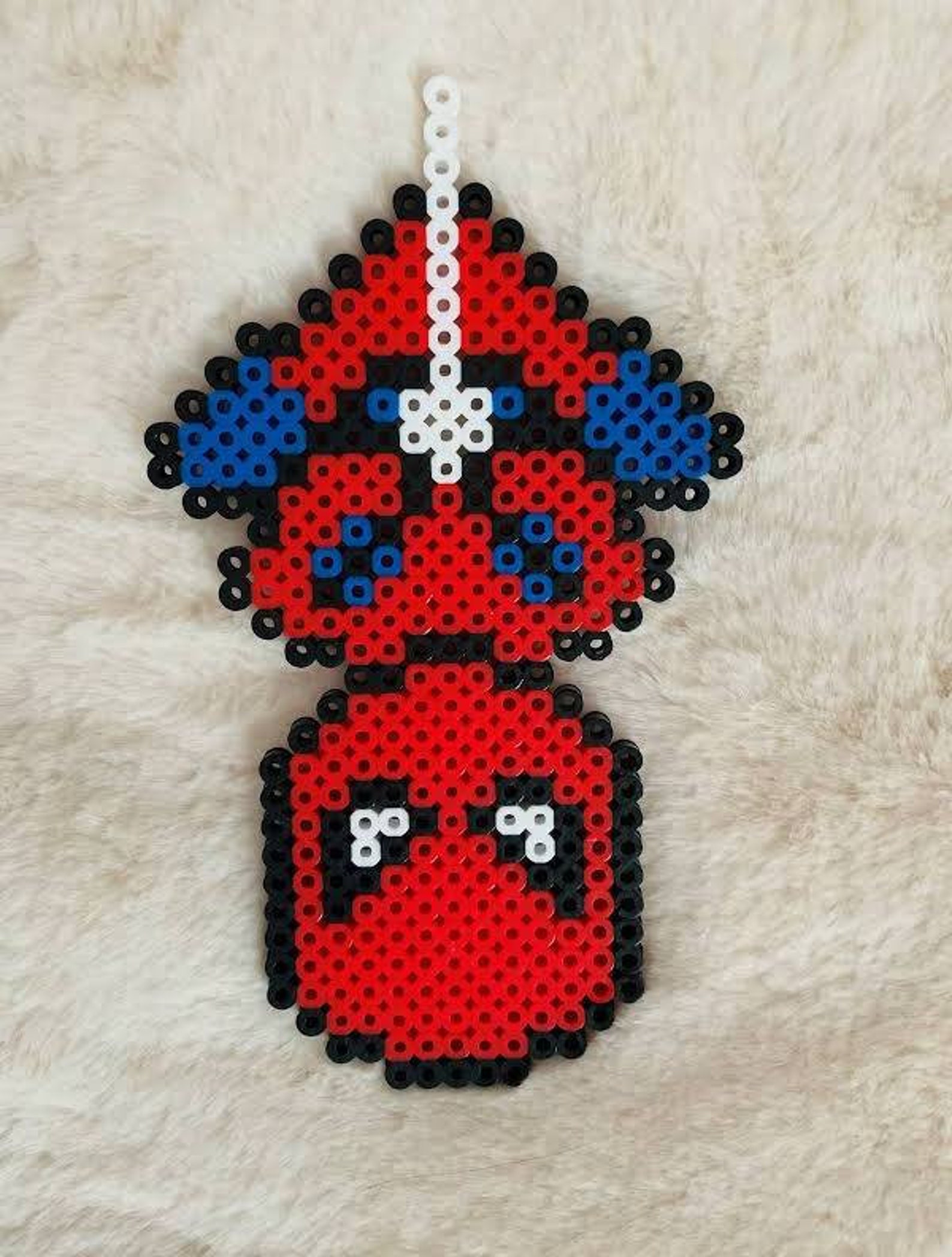 Spider-man Perler Bead Art - Etsy