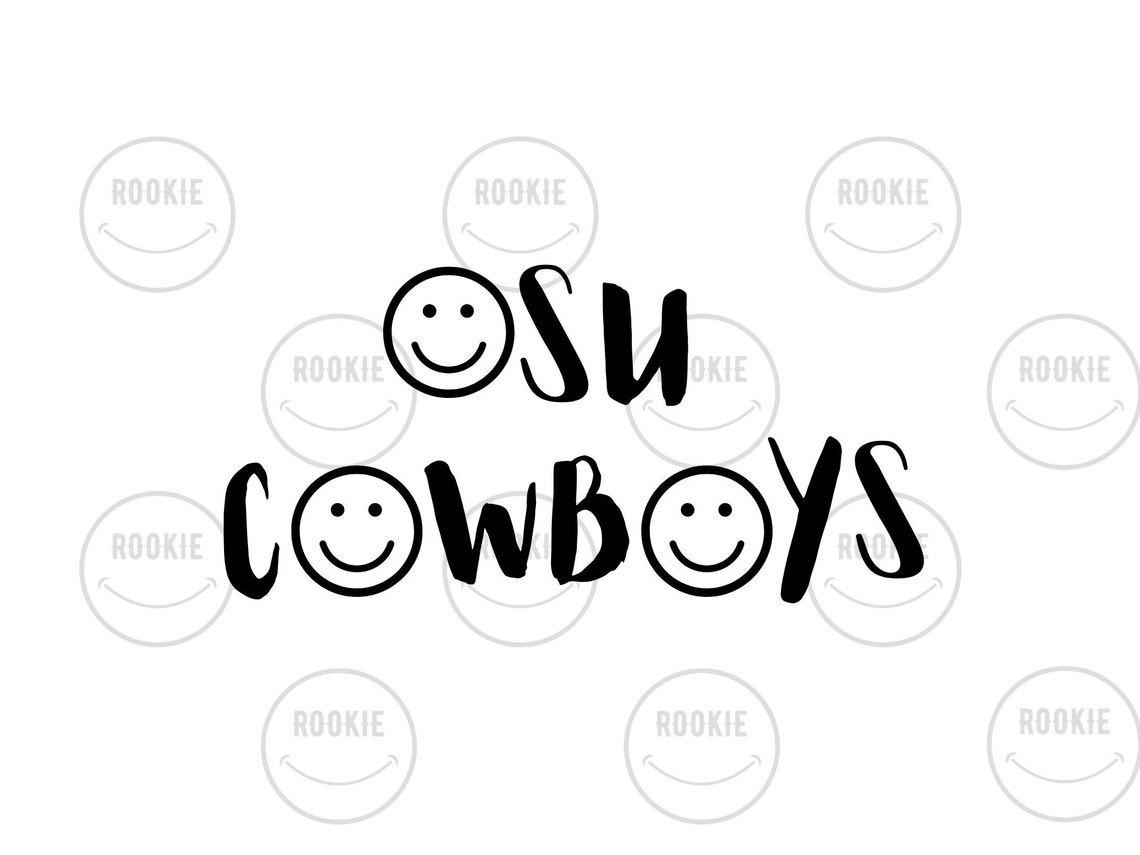 OSU COWBOYS | Smiley Face | OSU Game Day | Oklahoma State University ...