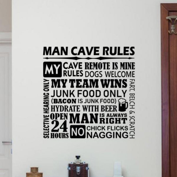 Man Cave Poster - Etsy