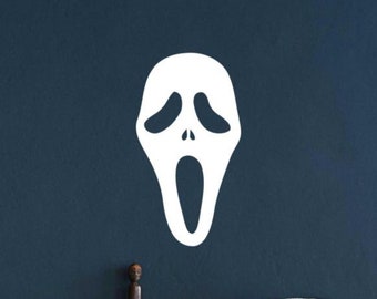 Scream Mask Decal - Etsy