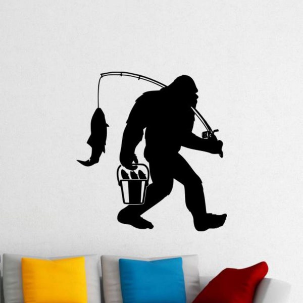 Sasquatch Window Art - Etsy