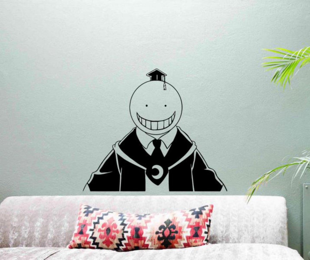 Koro Sensei Wall Decal Vinyl Sticker Assassination Classroom Poster ...