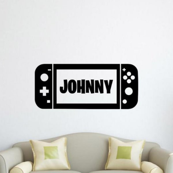 Gamer Wall Decal - Etsy