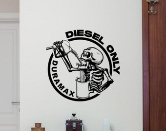 She Wants the D Diesel Truck / Car Decal - Etsy