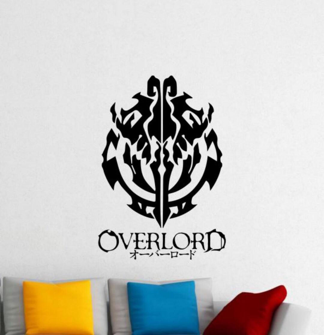 Overlord Wall Decal Vinyl Sticker Manga Poster Sign Overlord Logo ...