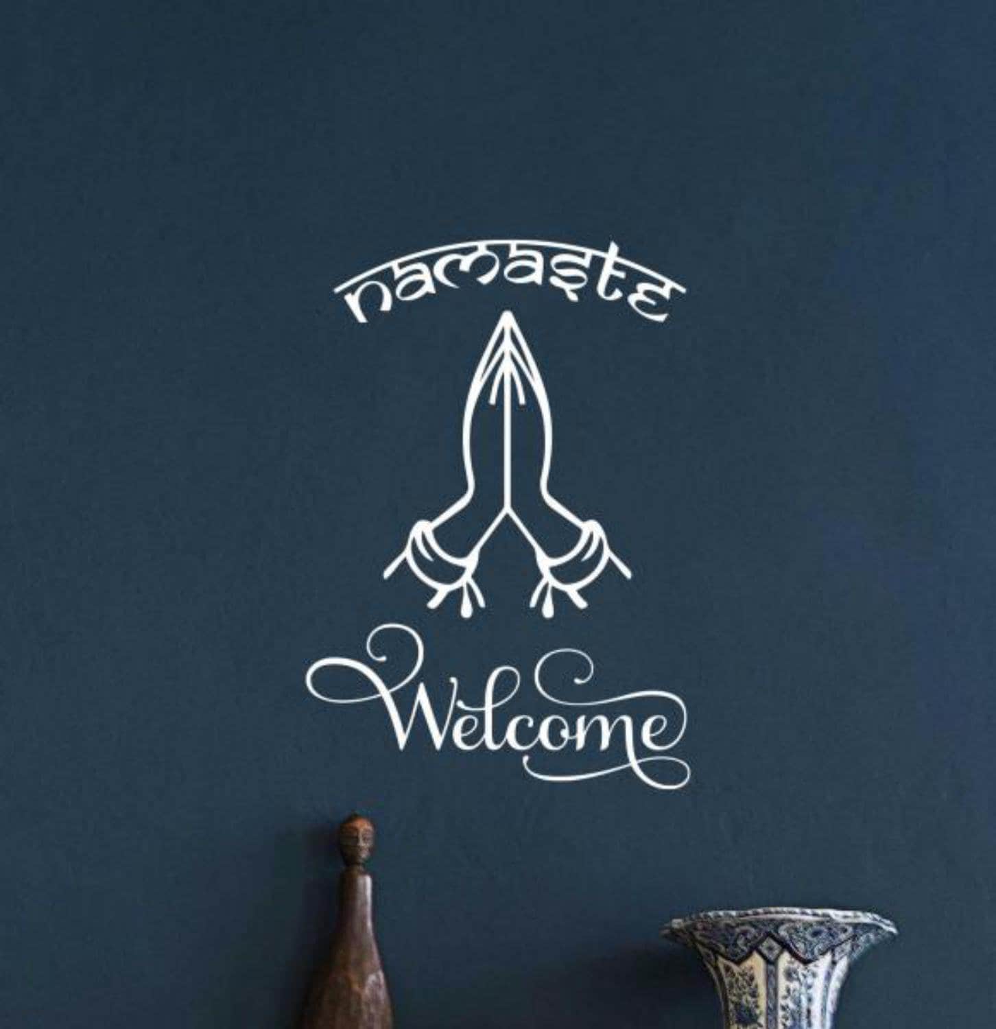 Namaste Welcome Sign
