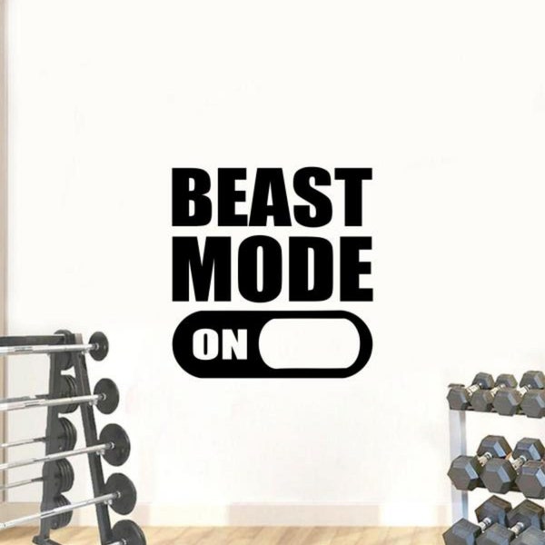 Beast Mode Decal - Etsy