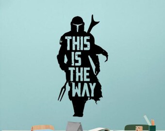 Mandalorian Mythosaur Vinyl Decal Sticker Wall Door Window Car - Etsy