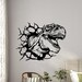 T-rex Wall Decal Vinyl Sticker Tyrannosaurus Rex Wall Decor Jurassic ...