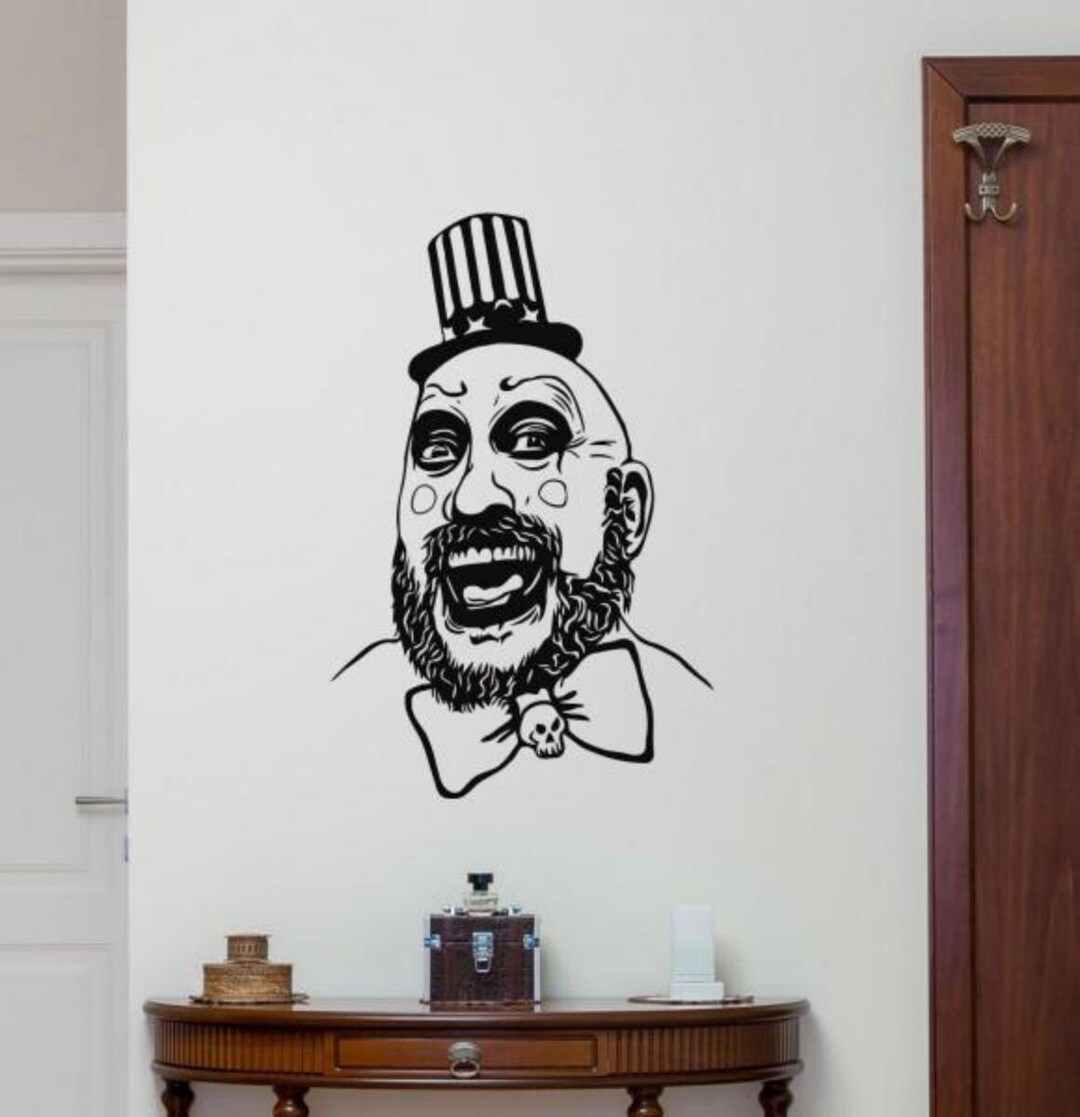 Captain Spaulding Wall Decal Vinyl Sticker House of 1000 Corpses Horror ...