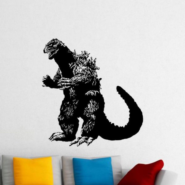 Godzilla Wall Art - Etsy