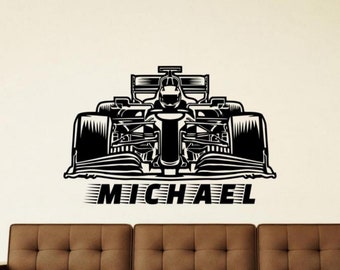 Formula 1 Vinyl Decal - Etsy
