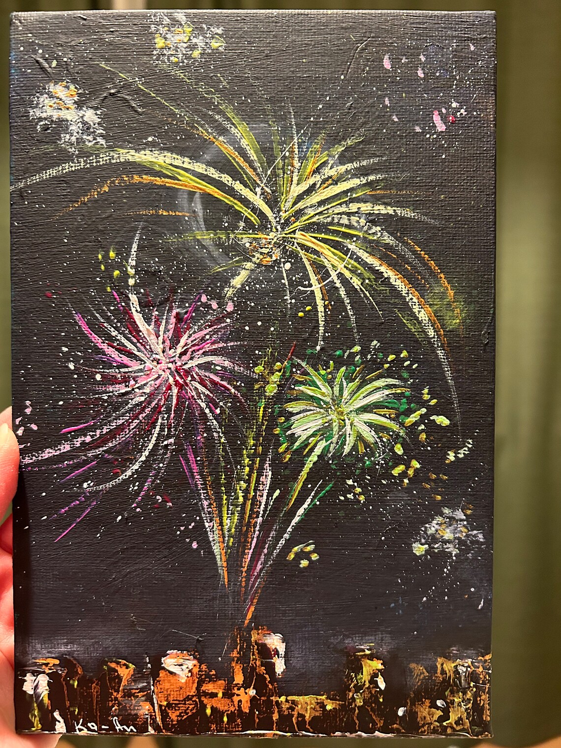 Acrylic Painting - Etsy