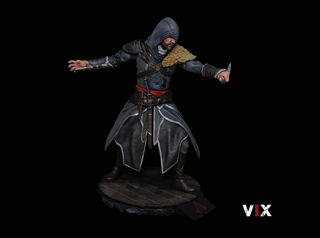 Ezio Auditore assasin's Creed Revelation Fan Art 3D - Etsy