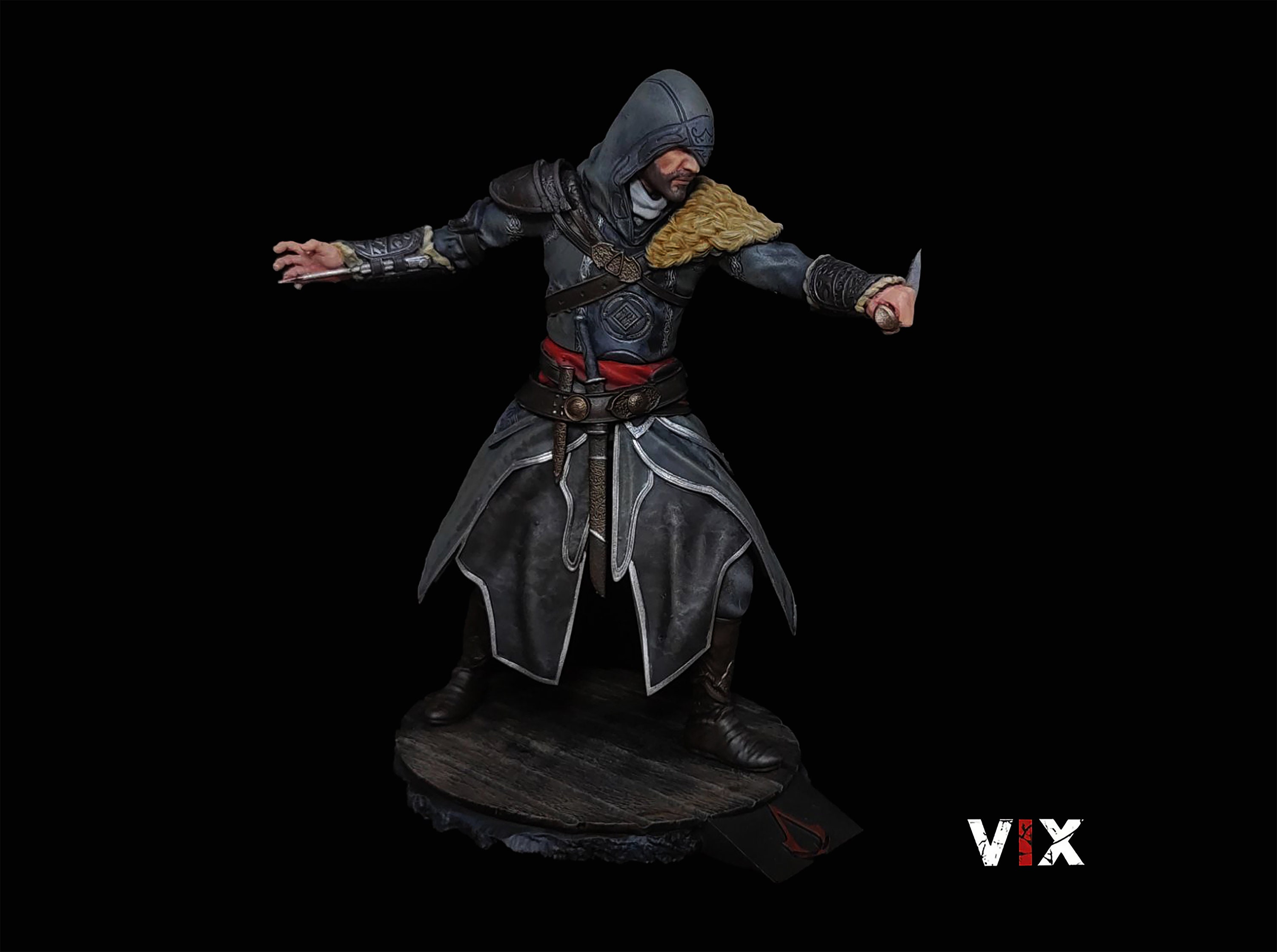 Ezio Auditore assasin's Creed Revelation Fan Art 3D - Etsy