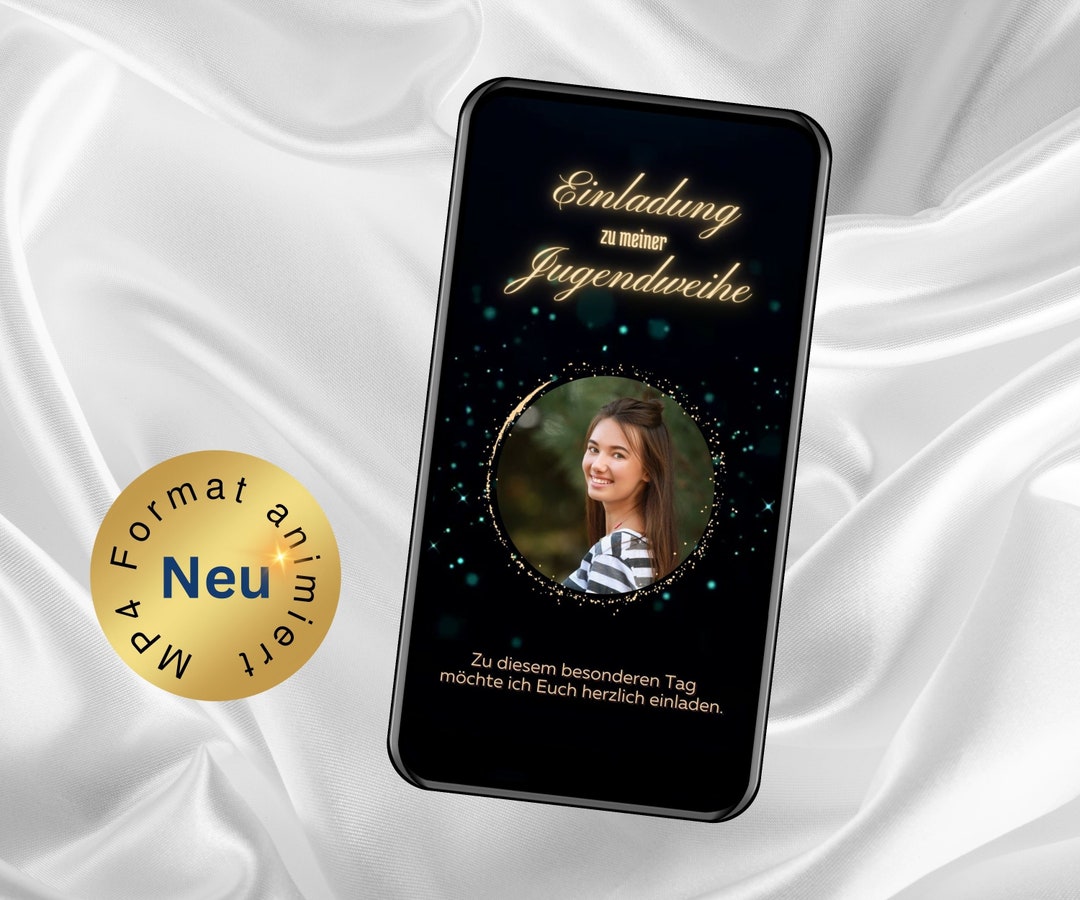 Ecard Invitation to Youth Consecration, Invitation Card Confirmation ...