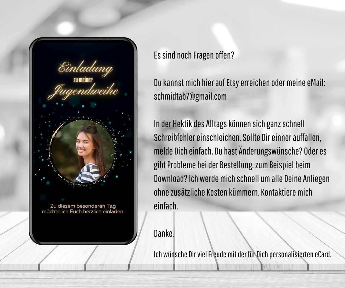 Ecard Invitation to Youth Consecration, Invitation Card Confirmation ...