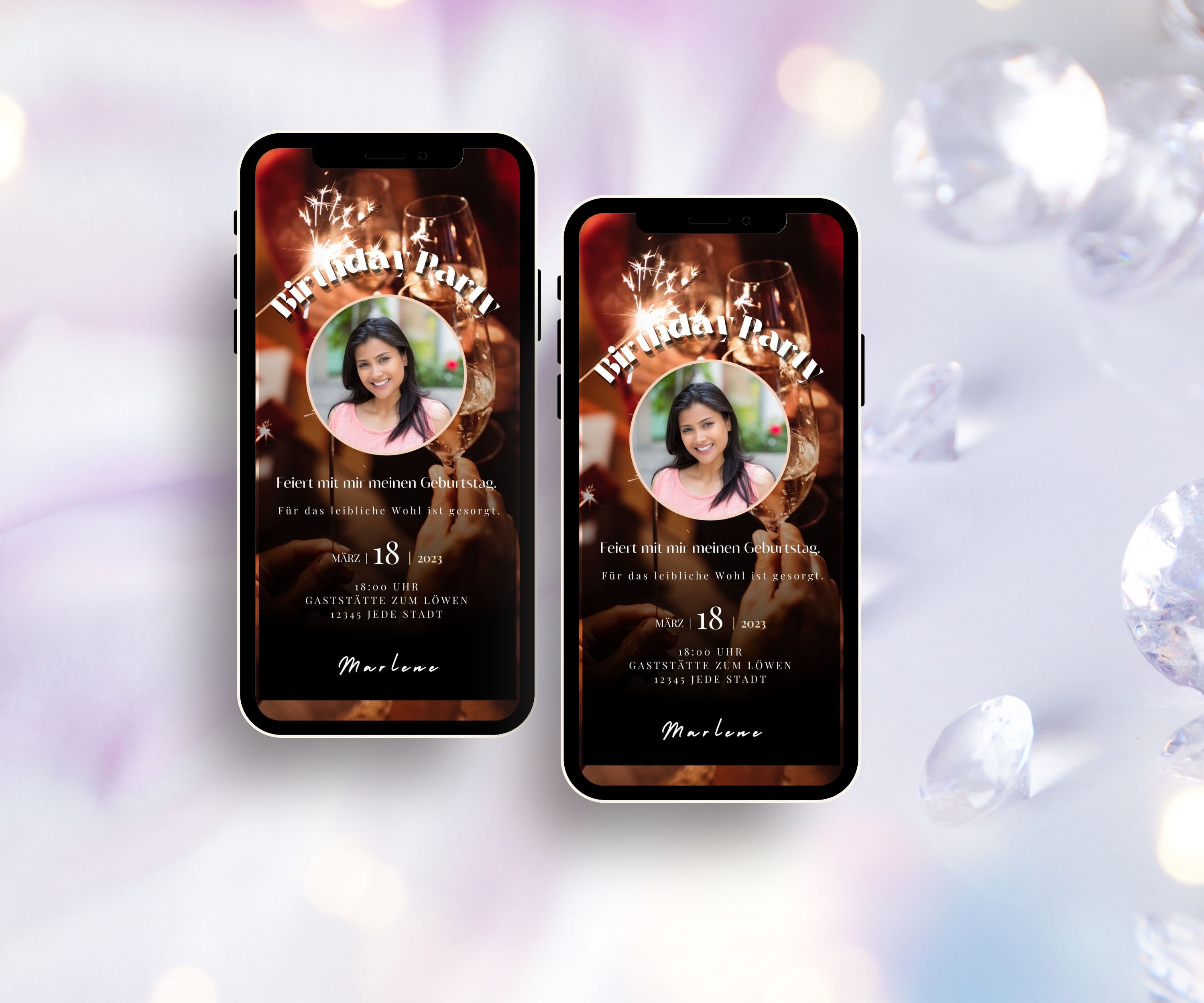 Personalized Ecard Birthday Invitation Birthday Party - Etsy