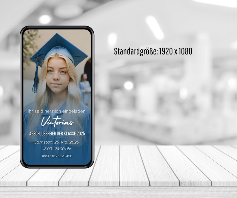 Digital Graduation Invitation, Ecard Graduation Party, Graduation ...