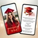 Digital Graduation Invitation, Ecard Graduation Party, Graduation ...