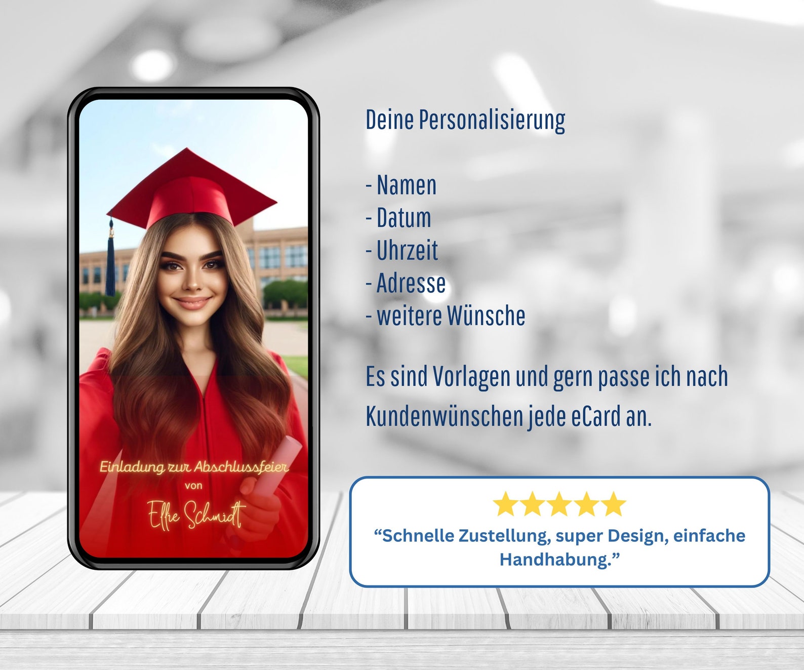 Digital Graduation Invitation, Ecard Graduation Party, Graduation ...