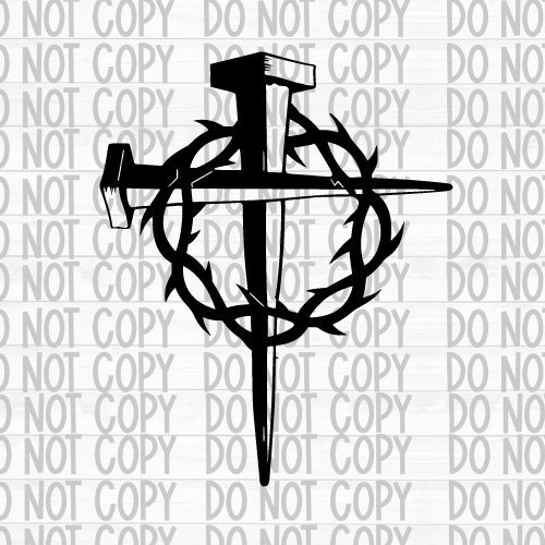Nail Cross SVG, Cross Svg, Jesus Svg - Etsy