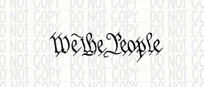 We the People Svg We the People American SVG Merica Svg - Etsy