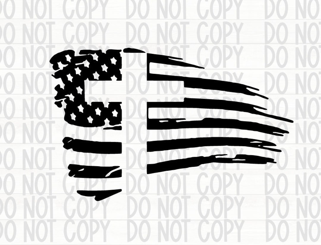 American Flag With Cross SVG, Rugged Flag With Cross SVG - Etsy