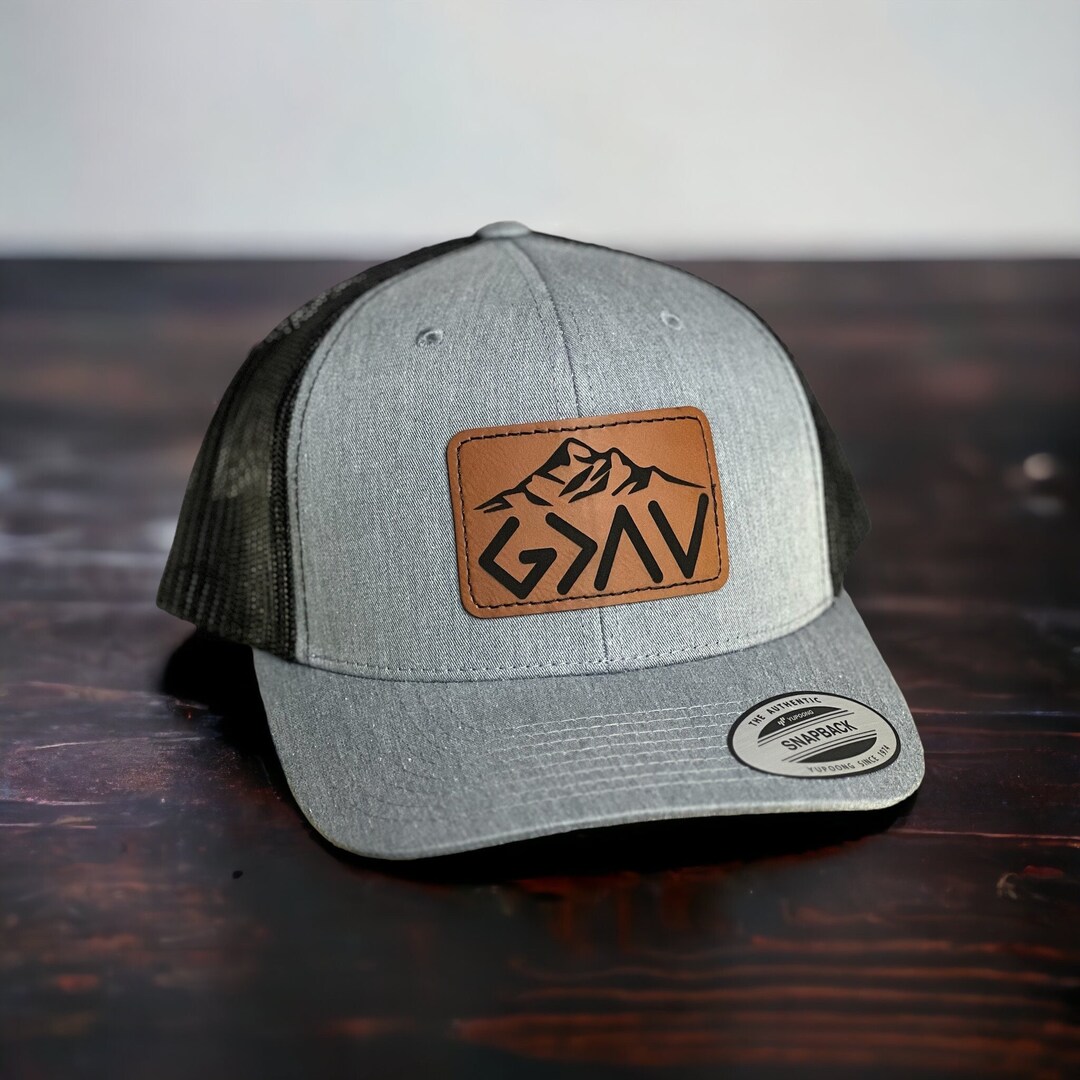 God is Greater Than the Highs and Lows Hat , Christian Hats for Men ...