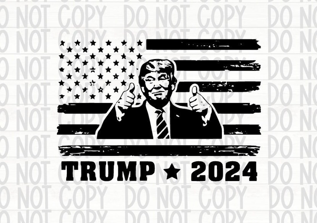 Trump 2024 SVG Trump Flag Svg Logo Trump Svg America Svg - Etsy UK