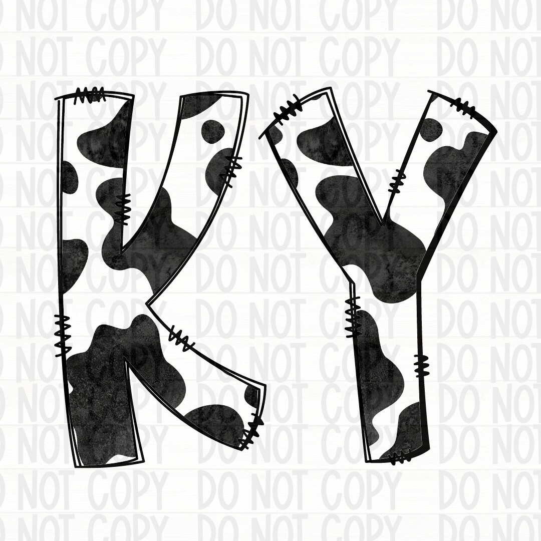 KY Cow Print PNG, Cow Print PNG, Kentucky Sublimation File - Etsy