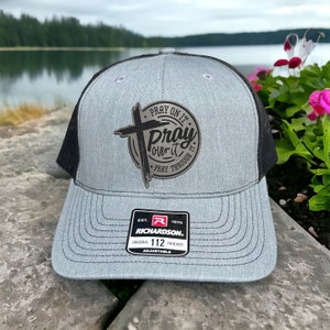PRAY Through It Hat,prayer Hat,christian Hat-richardson 112 - Etsy