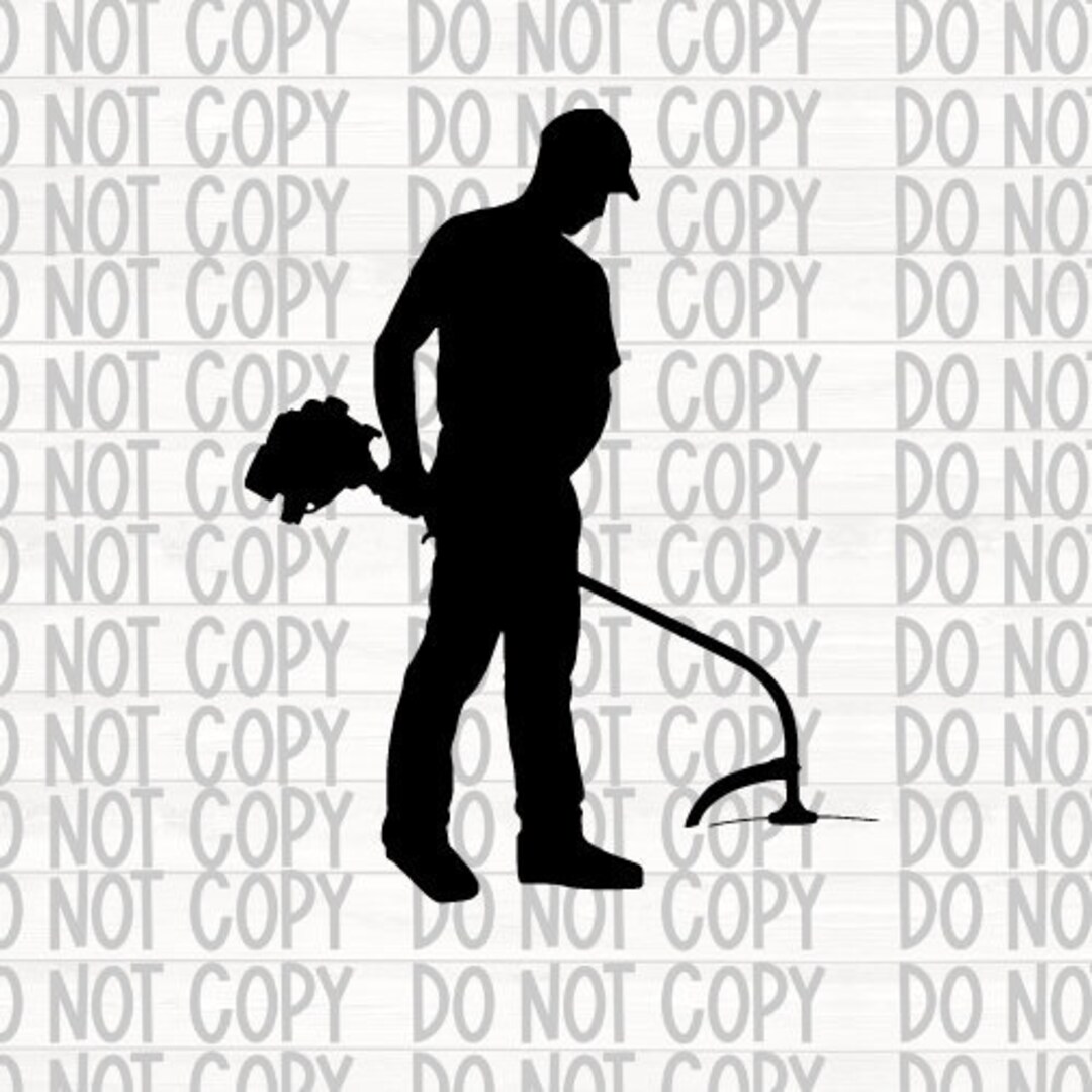 Lawncare Trimmer SVG, Weedeater SVG - Etsy