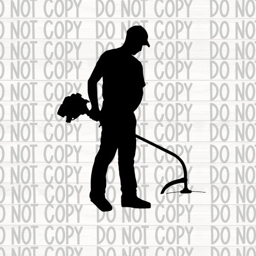Lawncare Trimmer SVG, Weedeater SVG - Etsy