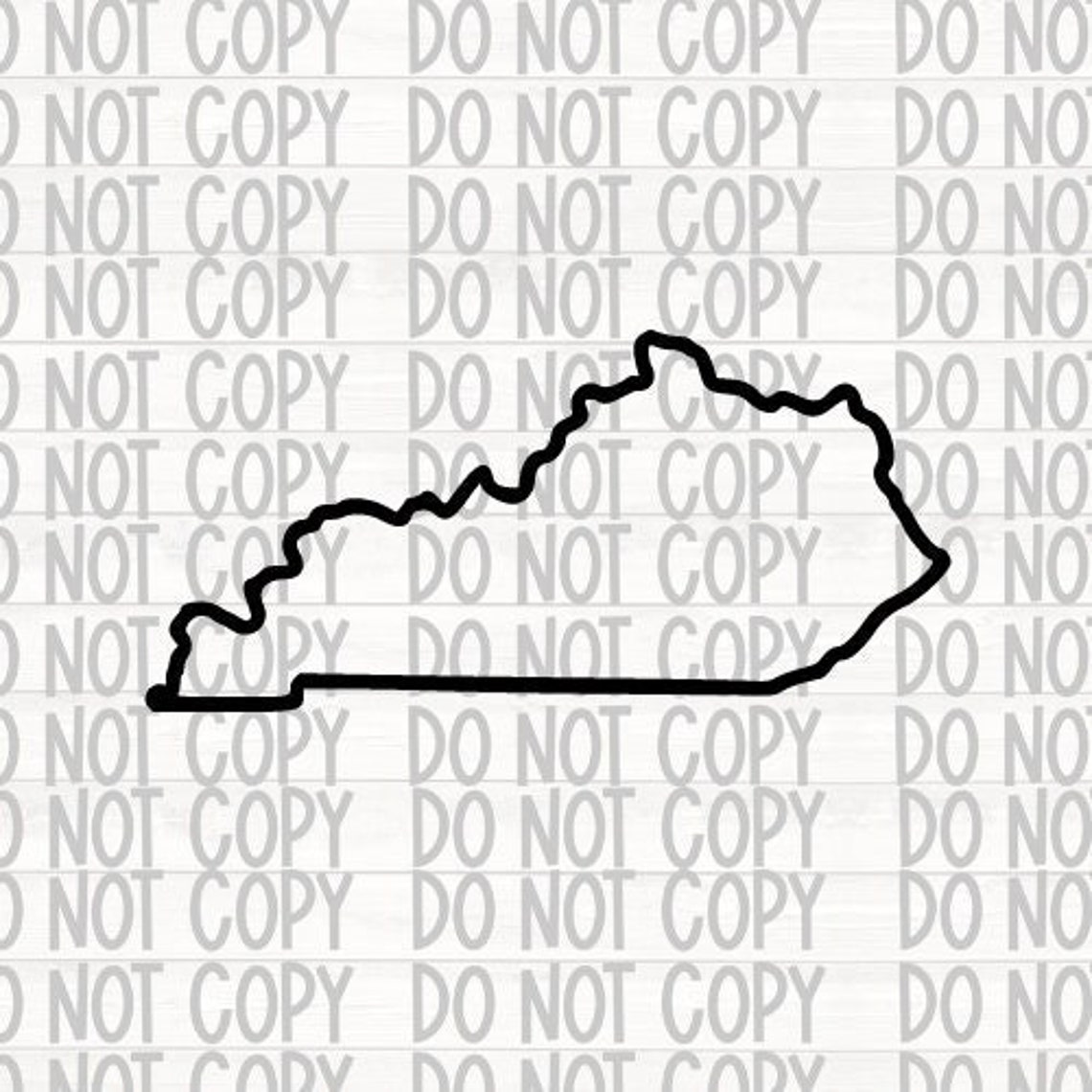 KY Outline SVG Instant Downloadky State SVG - Etsy