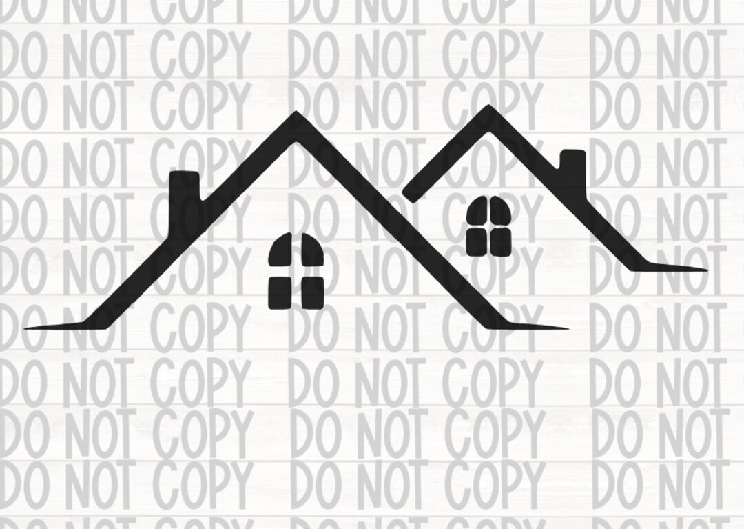 House SVG, Rooftop SVG, Construction Svg - Etsy
