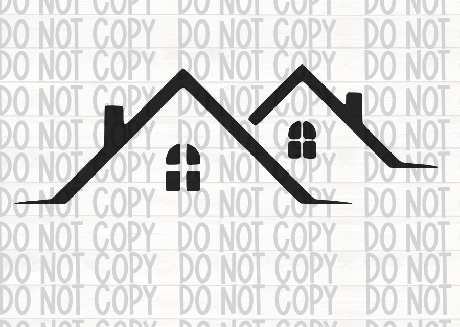 House SVG, Rooftop SVG, Construction Svg - Etsy