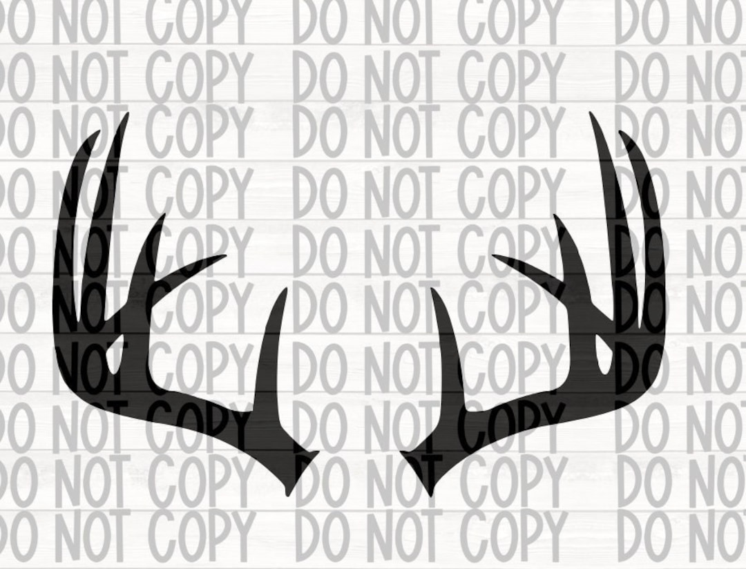 Deer Antler SVG, Deer Antlers, Hunting SVG - Etsy
