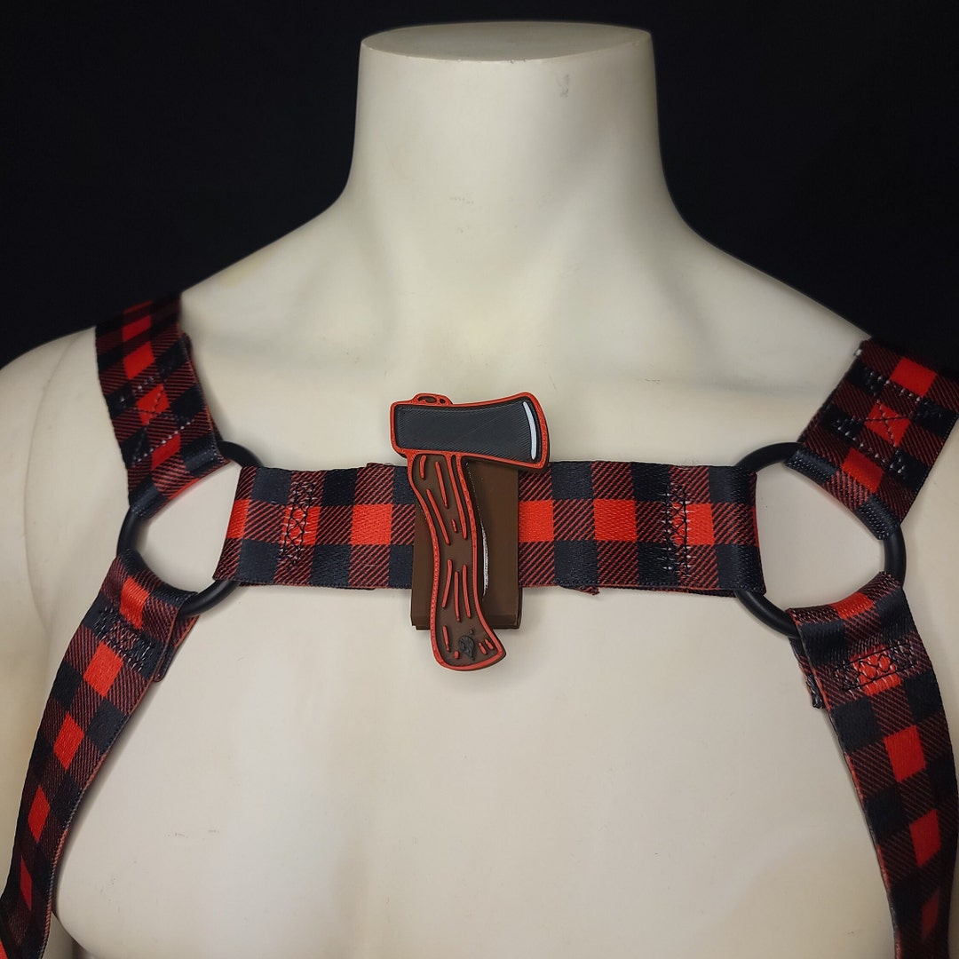 Lumberjack Axe Themed Chest Harness Emblem Symbol : the Ultimate Party ...