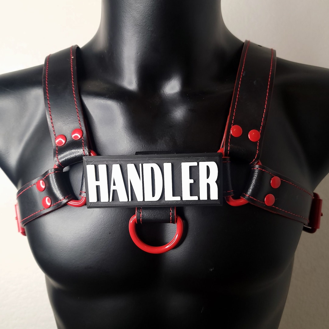 Handler Themed Chest Harness Emblem Symbol : the Ultimate Pup Trainer ...