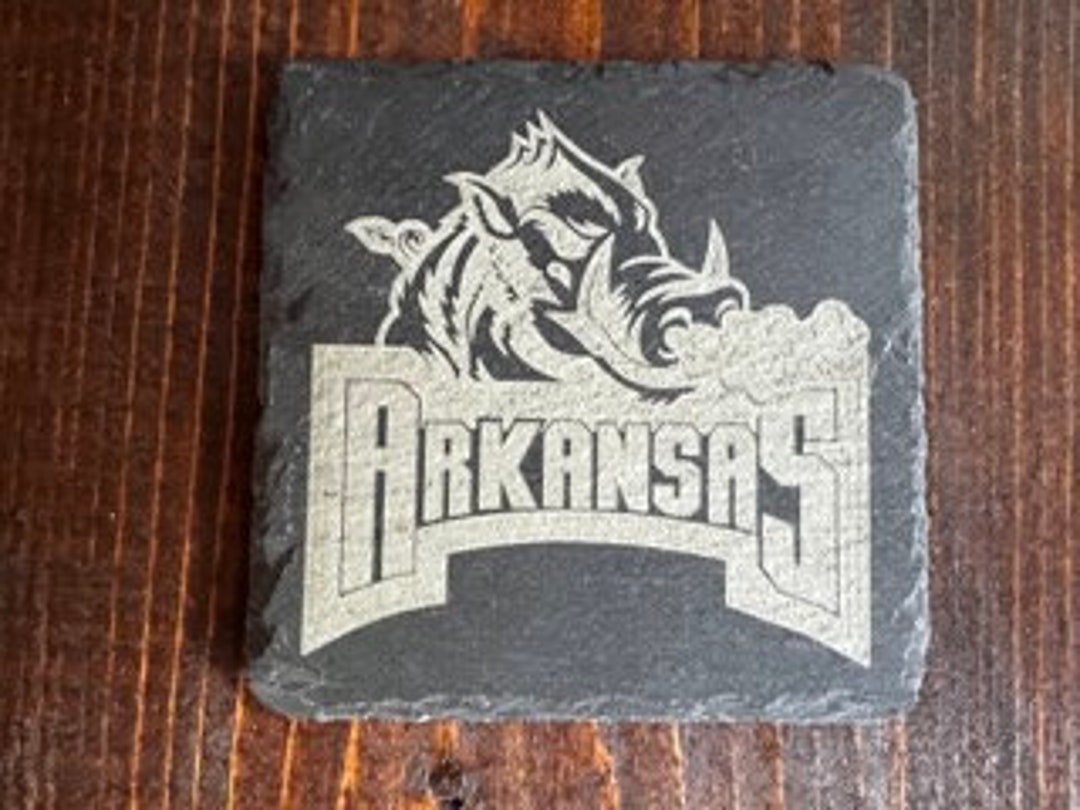 Arkansas Razorbacks Coasters, Razorback, Arkansas, Slate Coasters ...