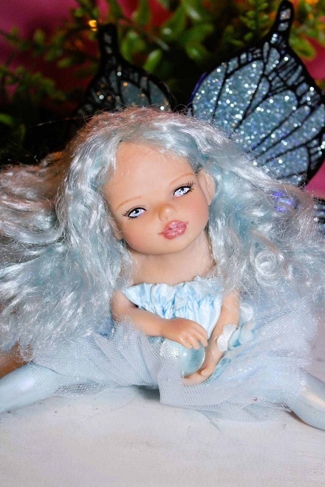 Snow Winter Fae Haunted Doll - Lunasinn - Etsy