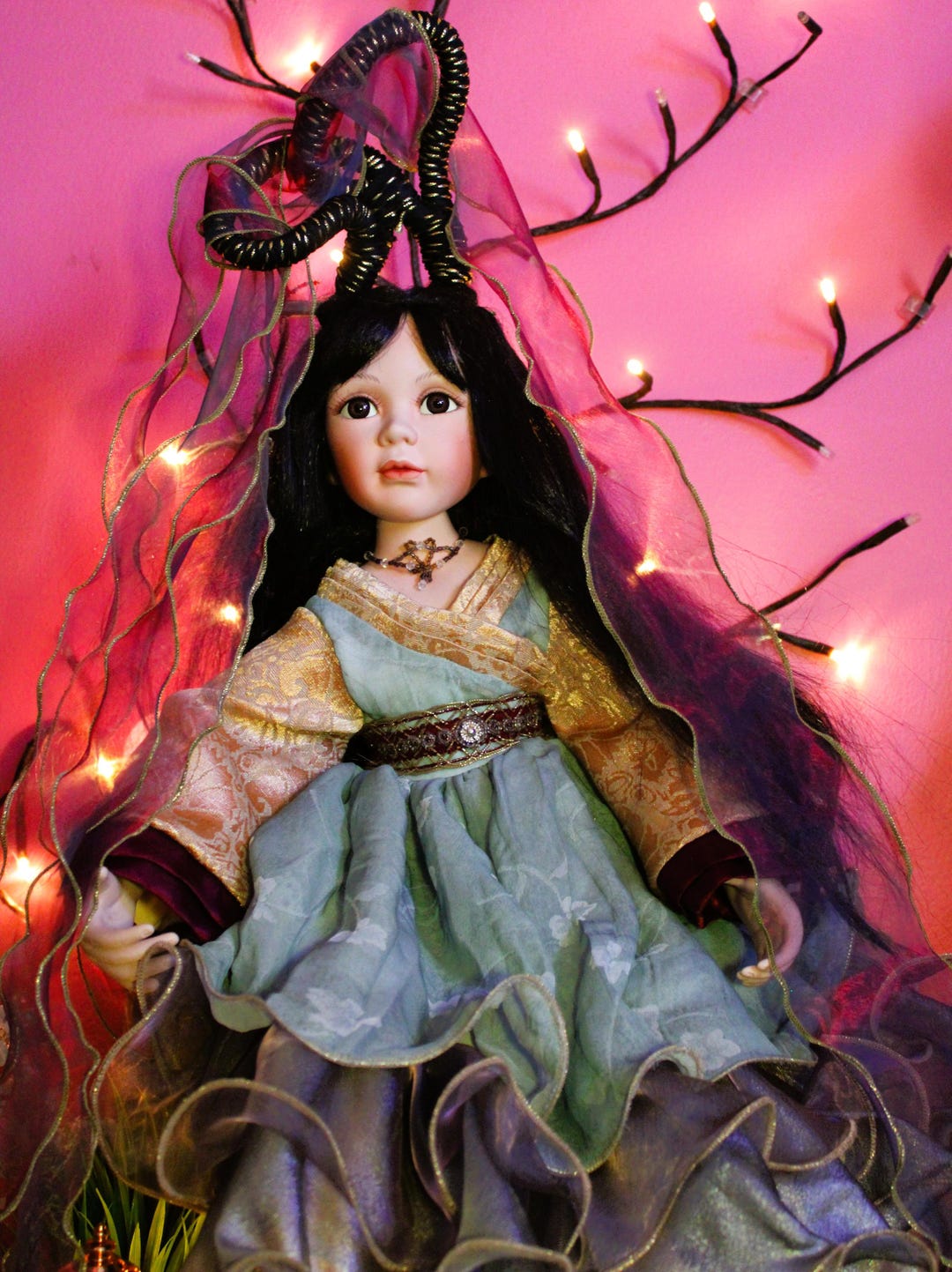 Shallah, the Marid Djinn of Elegance and Abundance Haunted Doll ...